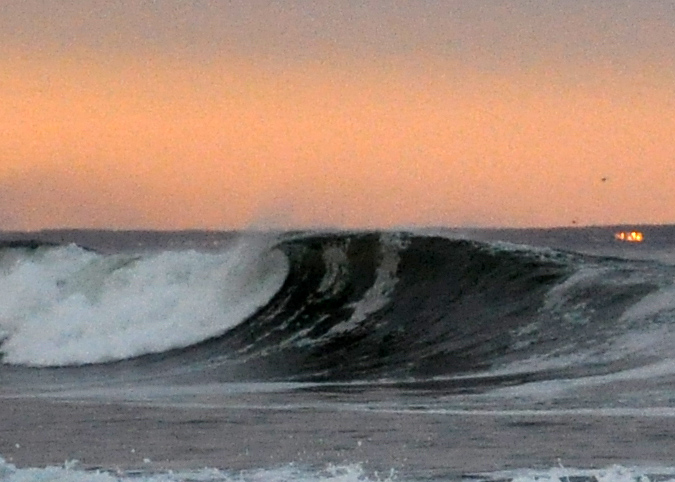 Early showing of an East swell – Surf is Swell